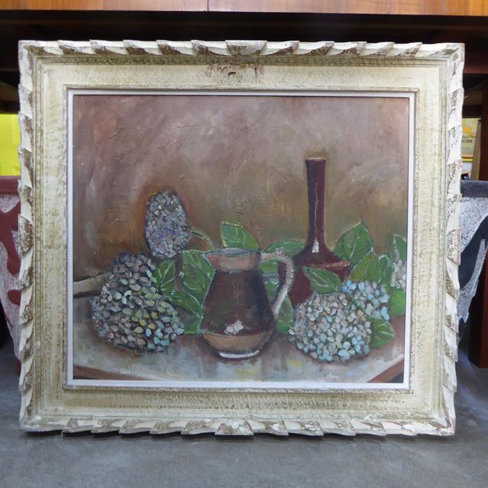 STILL LIFE WITH HYDRANGEAS - Mark Denver
